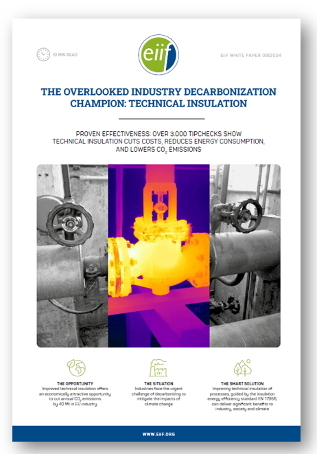 NEW EiiF White Paper: The Overlooked Industry Decarbonization Champion: Technical Insulation | EiiF